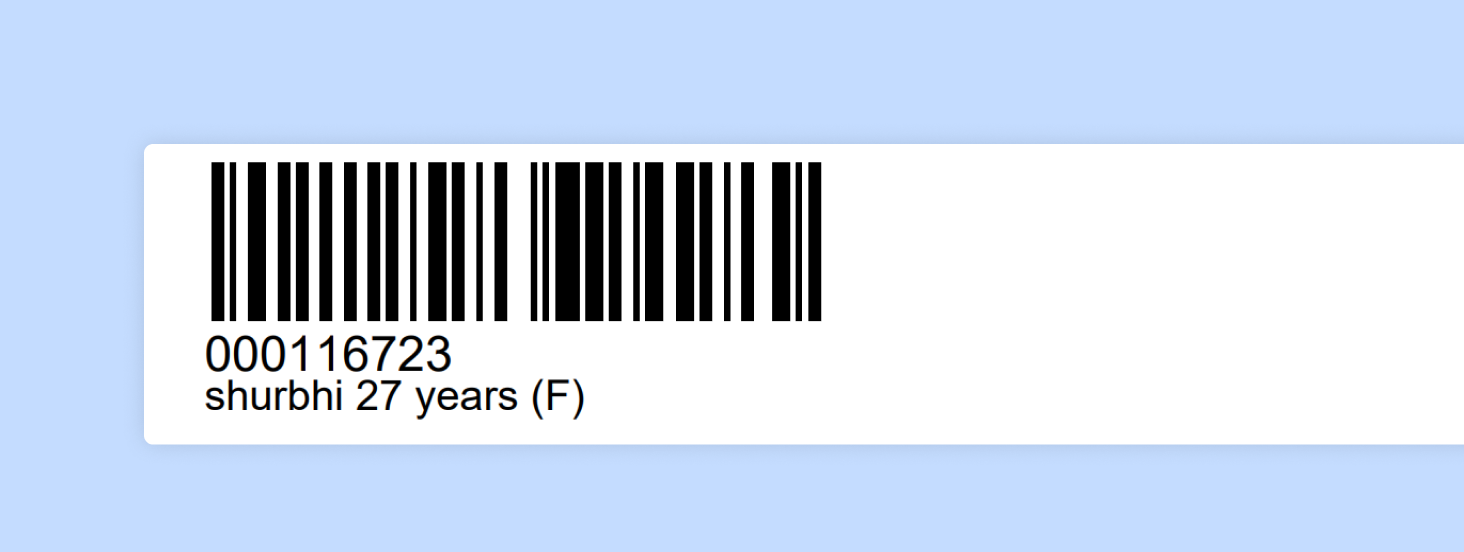 Test Identification and Code