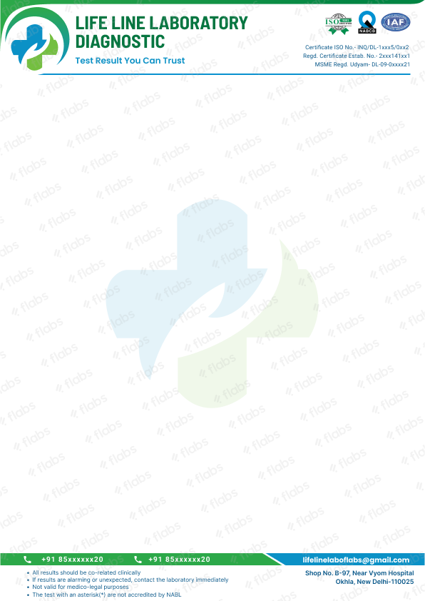 Pathology Lab Letterhead